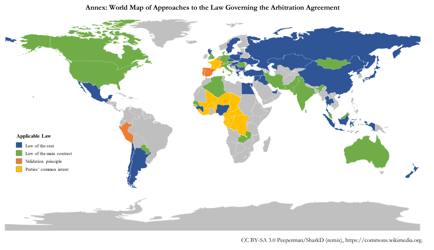 The Law Commission backs the seat of arbitration as applicable ...